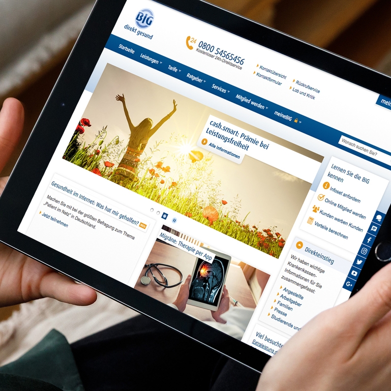 Our BIG direkt gesund Case Study | brainbits